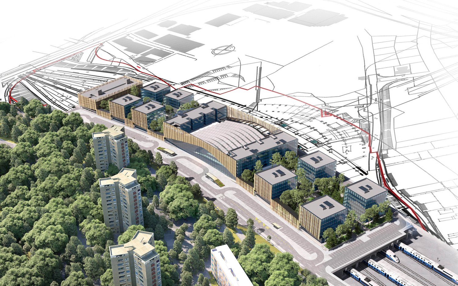 Novi ponos prestonice: Ovako će izgledati velelepna železnička stanica Beograd Centar